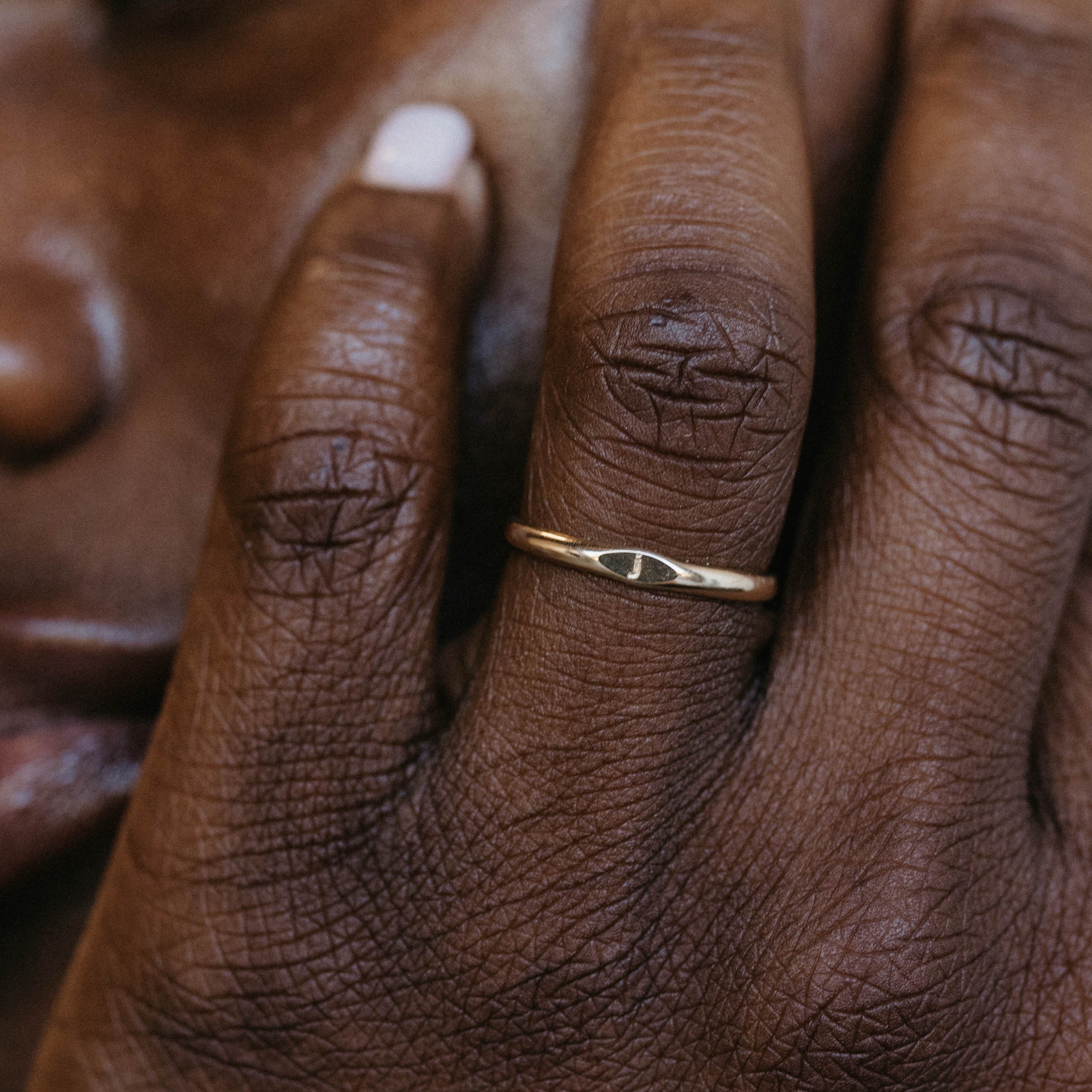 Thick Initial Ring – Rising